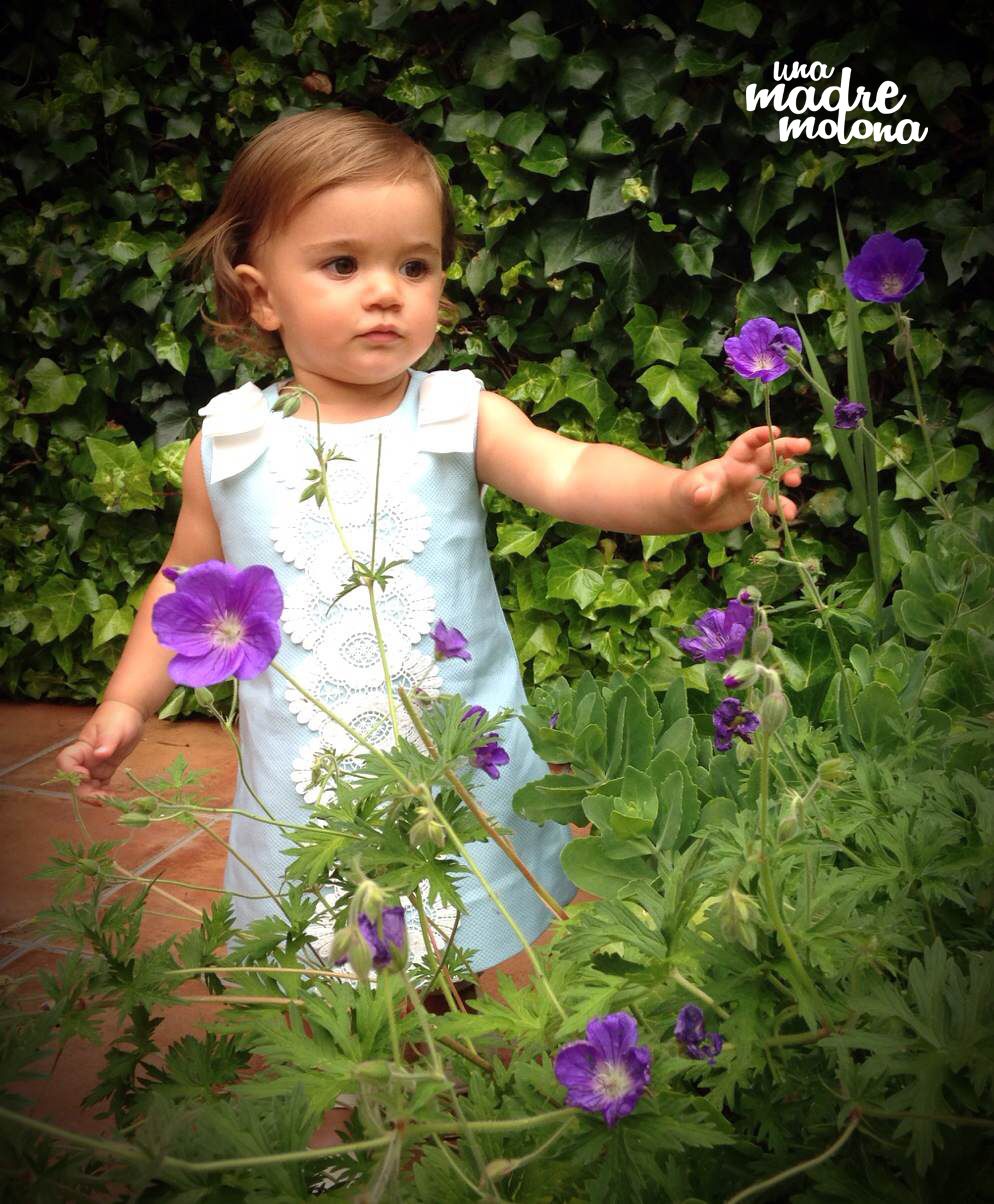 Niñamolona luce modelito Glibayi