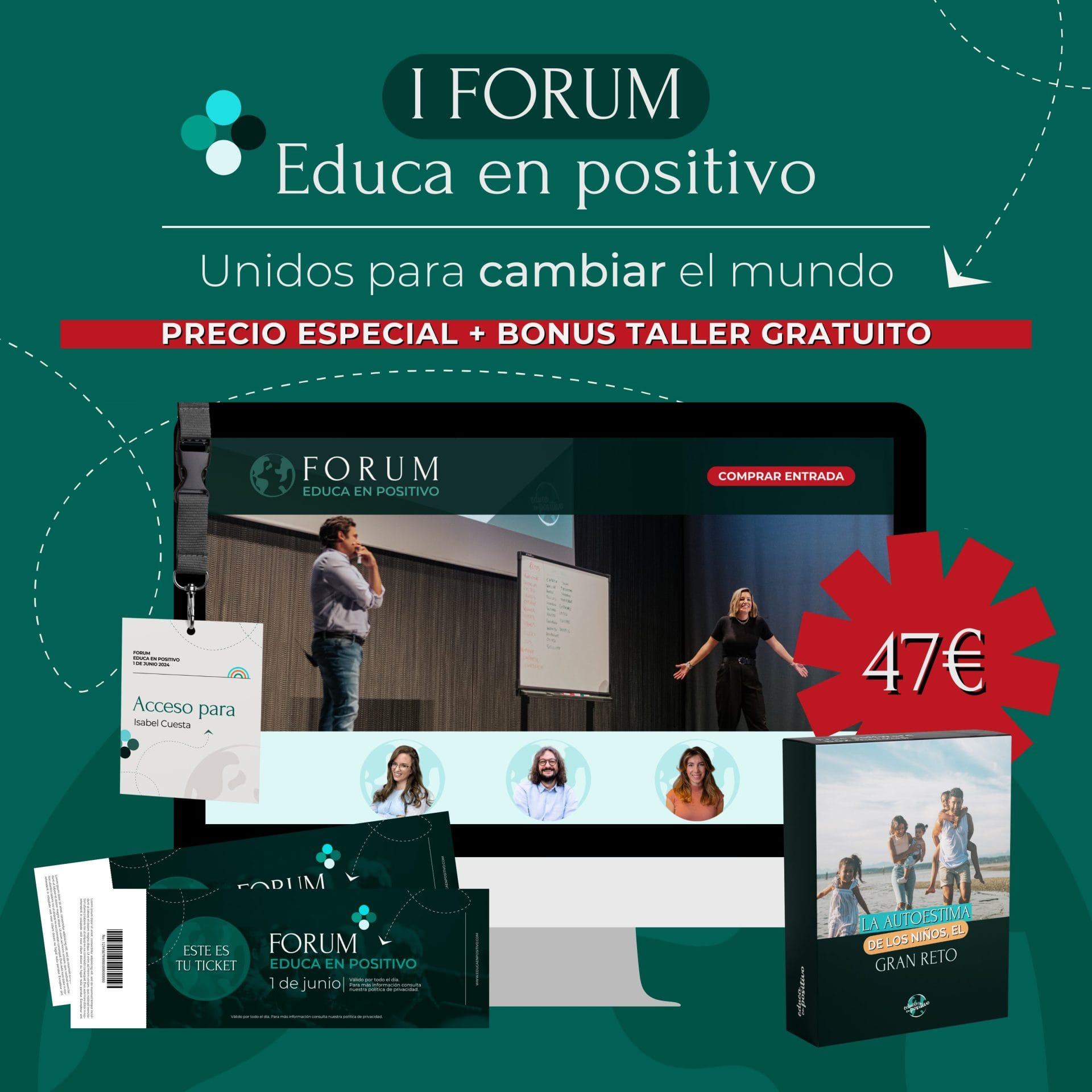 MOCKUP FORUM PRESENCIAL | Educa en Positivo